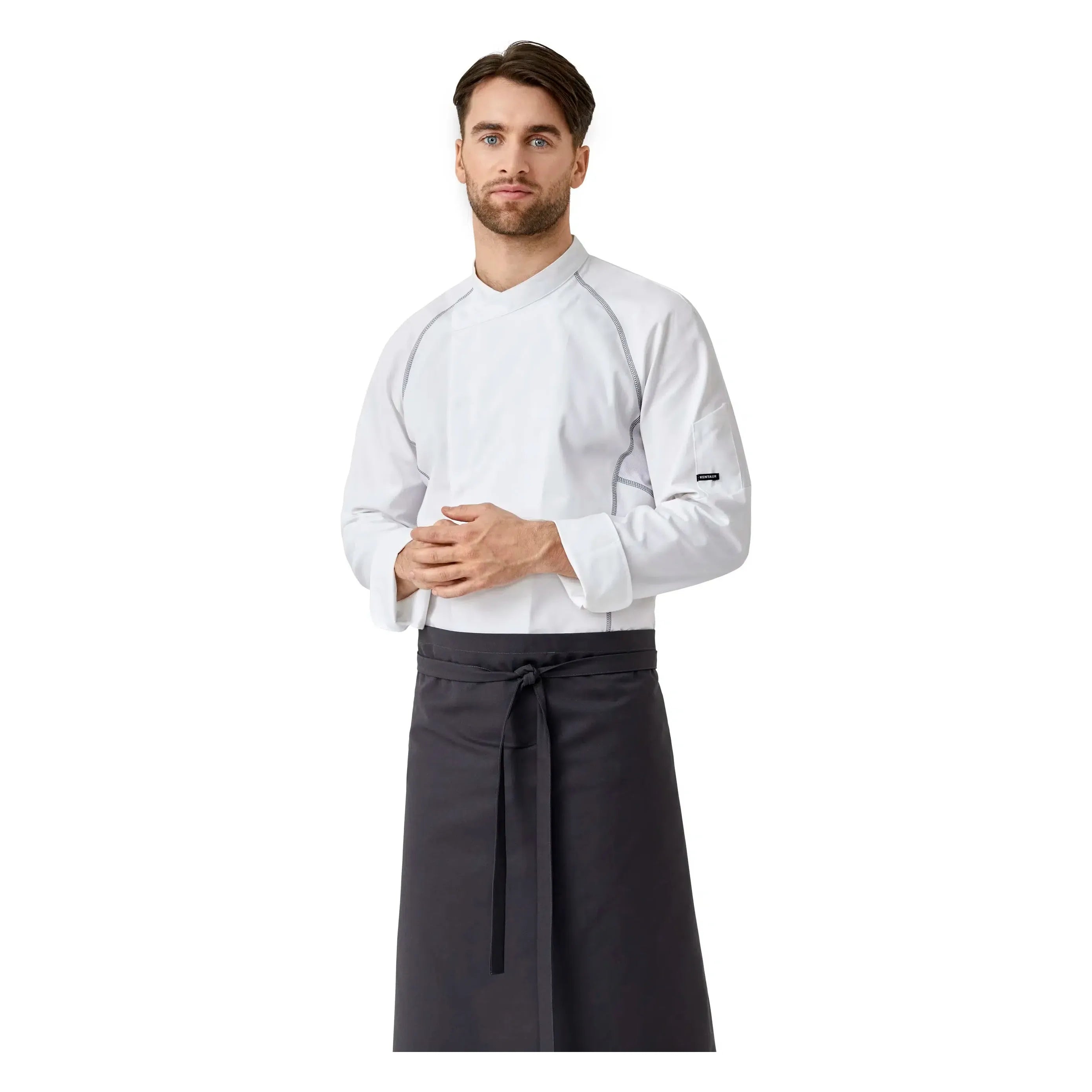 Chef Coat Long Sleeve Unisex 23401 – UNITED UNIFORMS GLOBAL