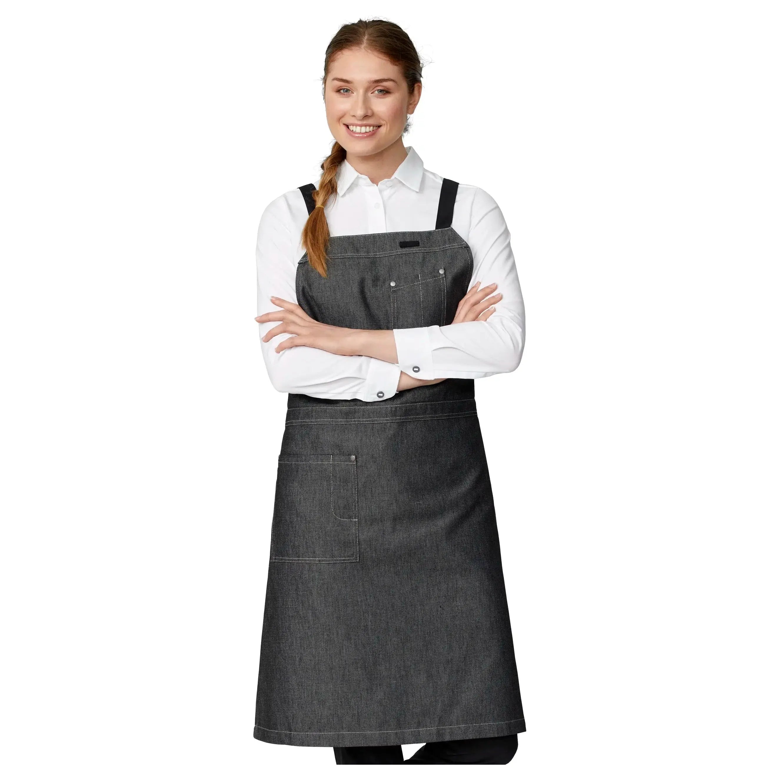 Bib Apron Crossback 30460 – UNITED UNIFORMS GLOBAL